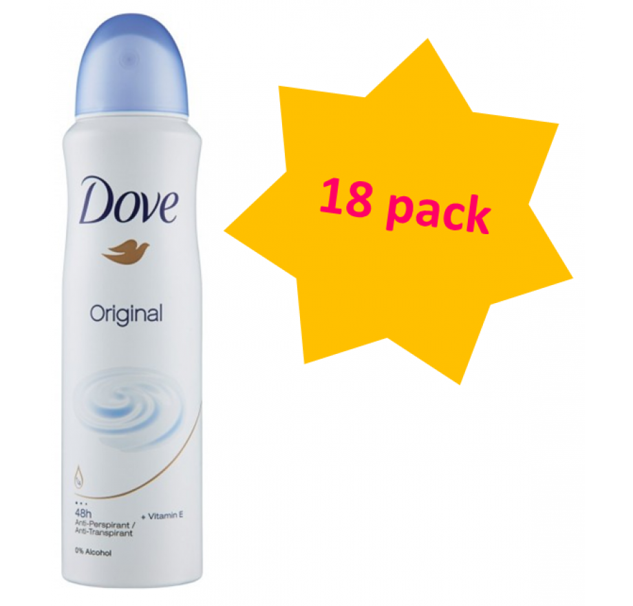 Dove Body Spray 150ml woman, Original